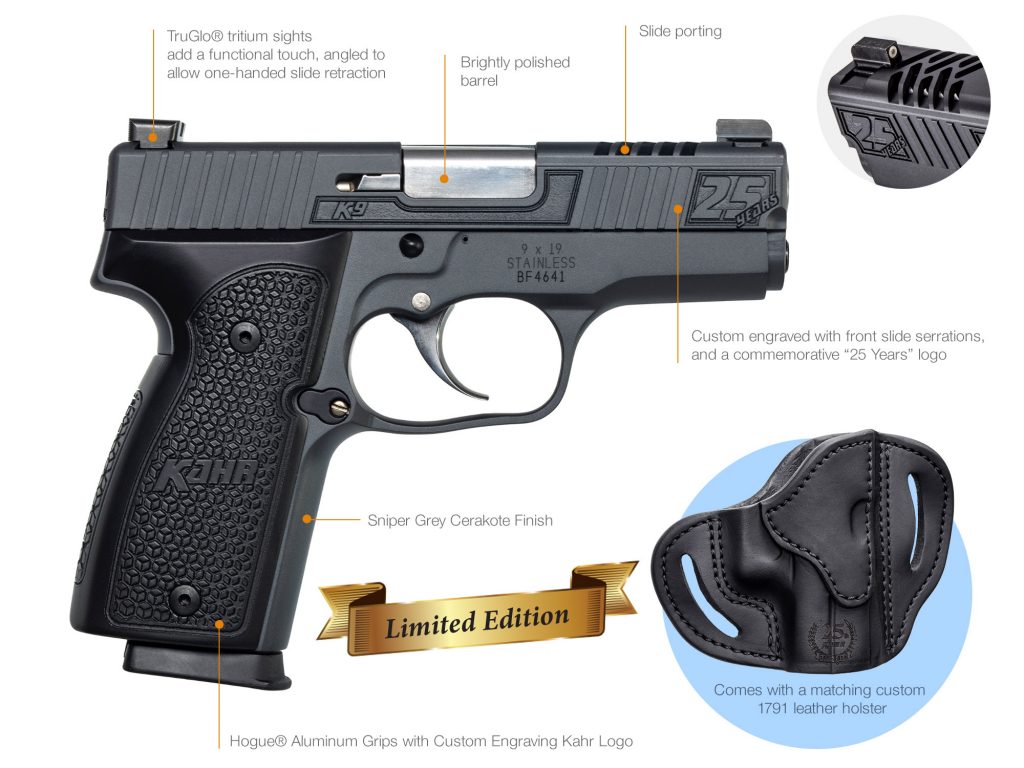 25th Anniversary K9 - Kahr Arms - A leader in technology and innovation